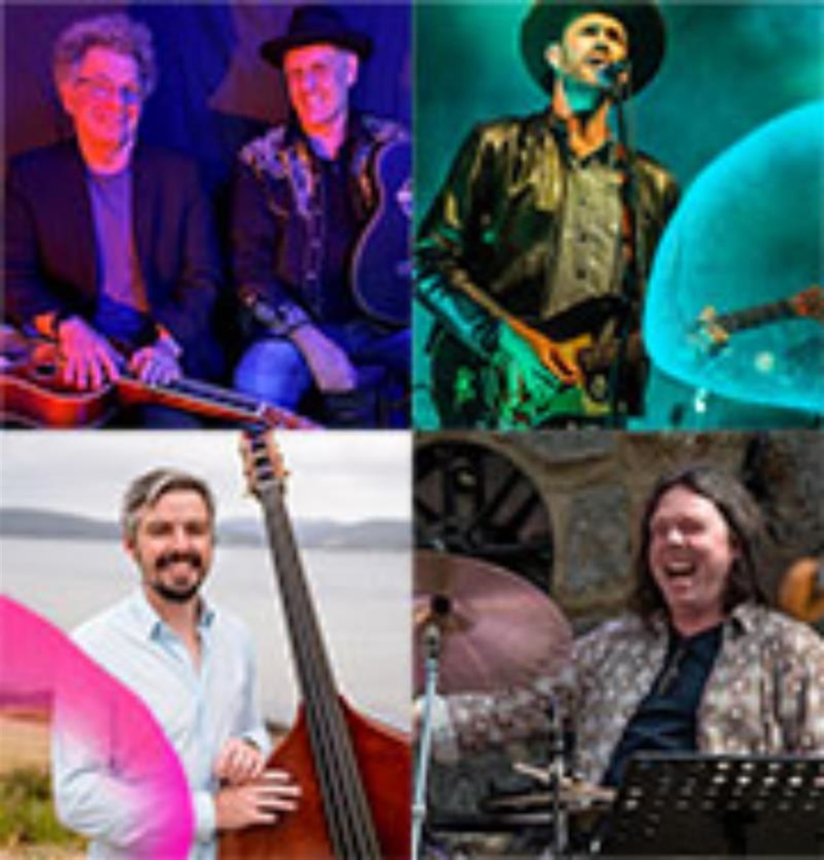 Lucky Oceans, David Milroy & Friends BurnieArts